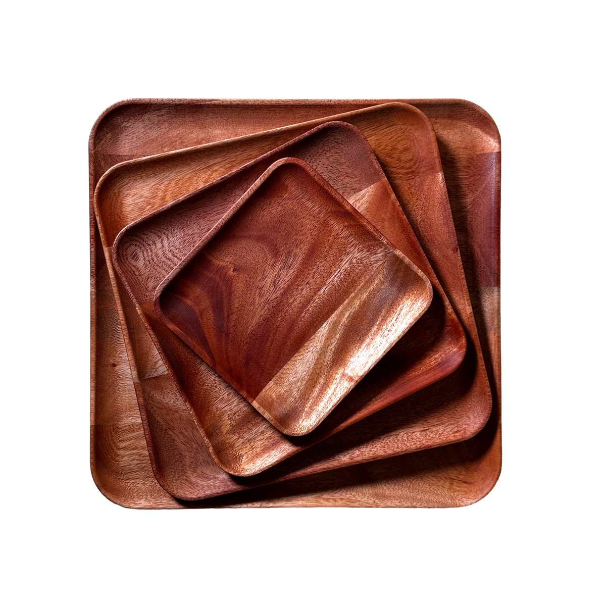 Mori Square Wooden Plate — Timber Actually